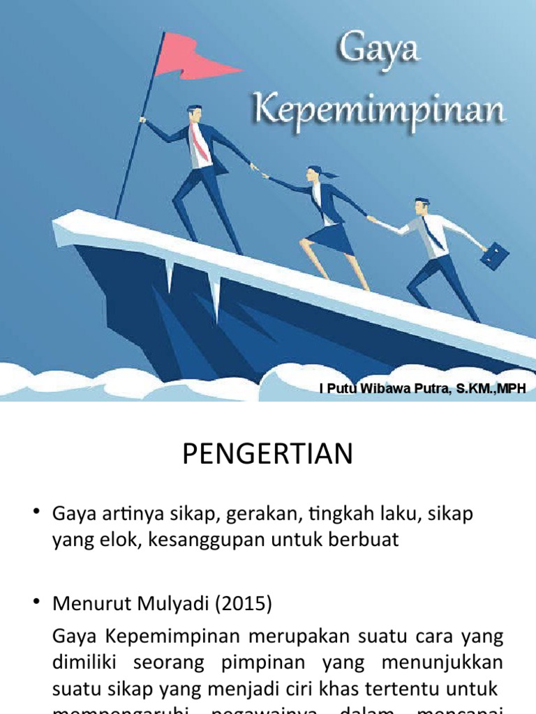 Gaya Kepemimpinan dan Ciri-Cirinya | PDF | Karier & Perkembangan | Pengembangan Diri