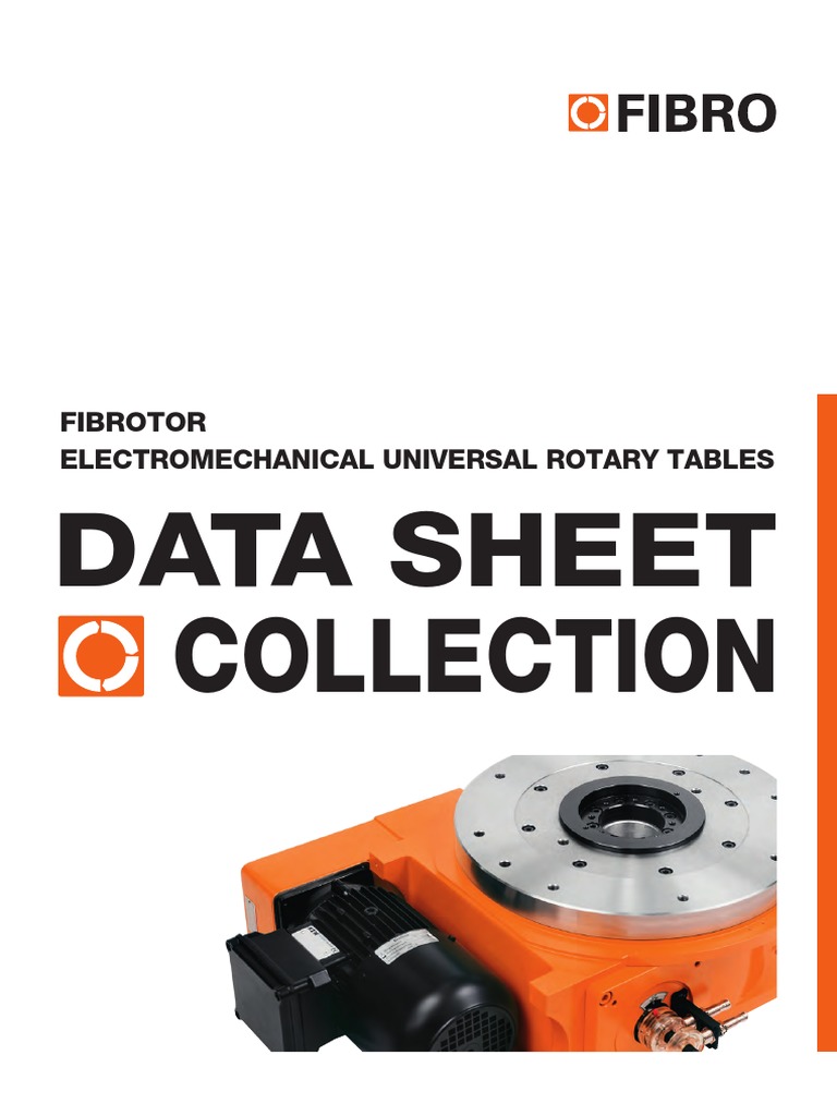 FIBROTOR Data Sheet Collection | PDF