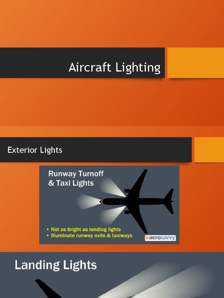 Aircraft Lighting | PDF | Incandescent Light Bulb | Aviation