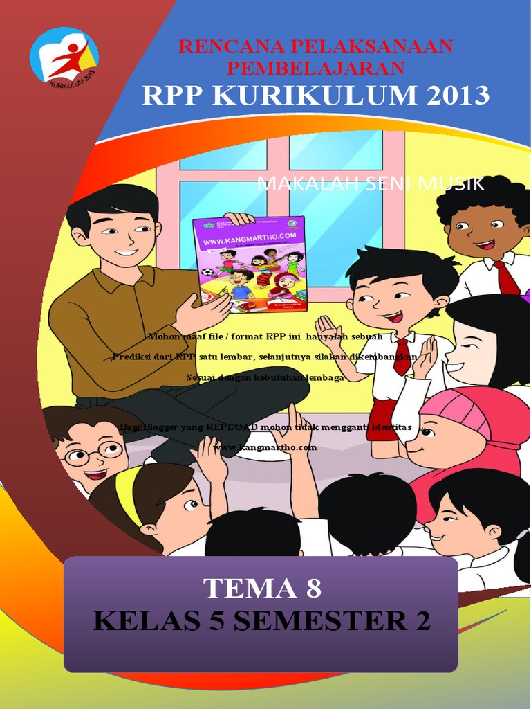 RPP Kelas 5 Tema Lingkungan | PDF