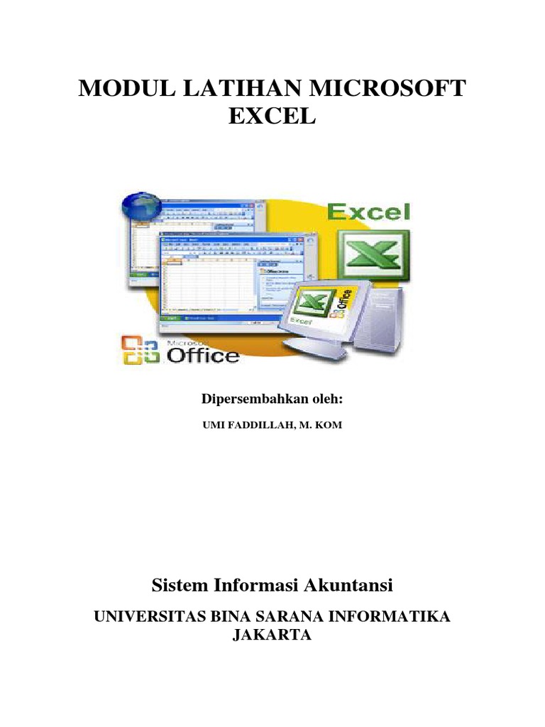 Modul Materi Microsoft Excel 2010 | PDF | Teknologi & Rekayasa