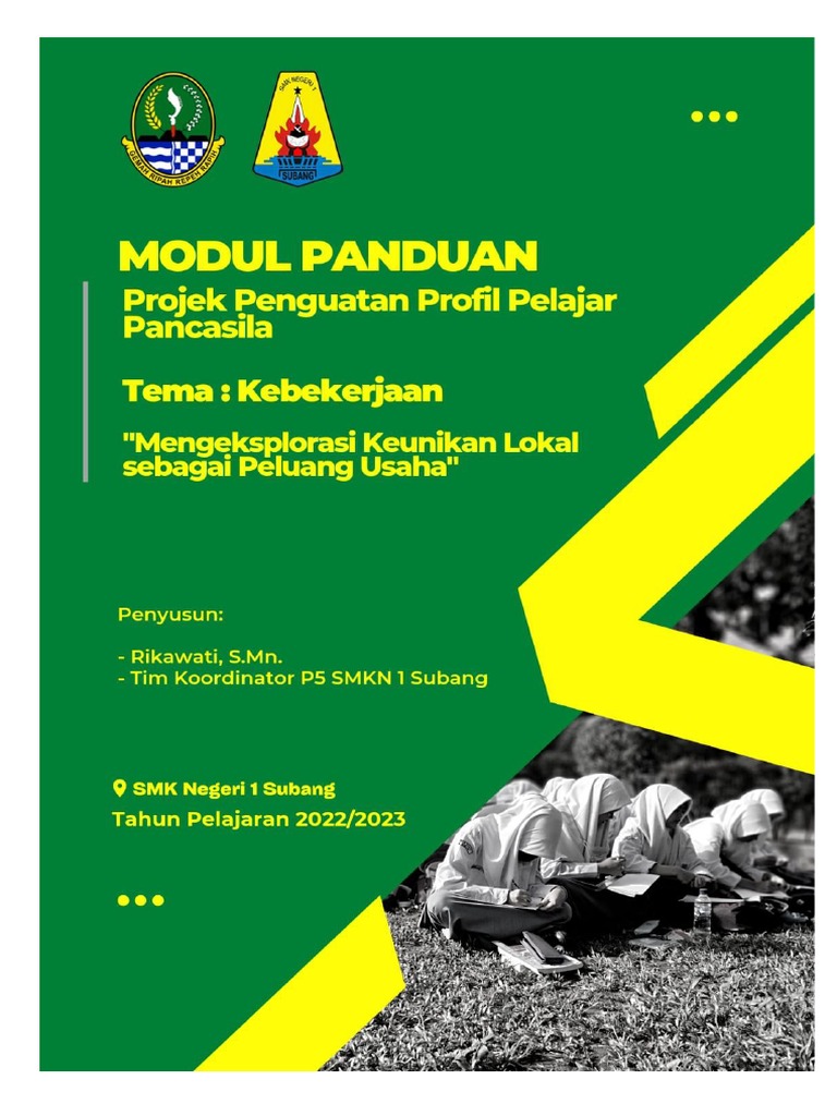 Modul P5 Kebekerjaan SMKN 1 Subang 2022 | PDF