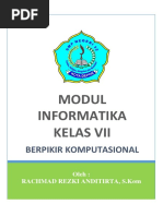 Modul Ajar Informatika Kelas 7 Deep Learning | PDF