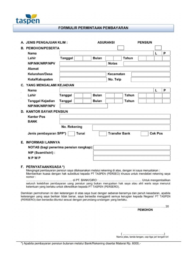 FPP Taspen New | PDF