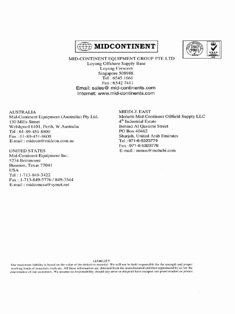 Mid Continent Catalog | PDF