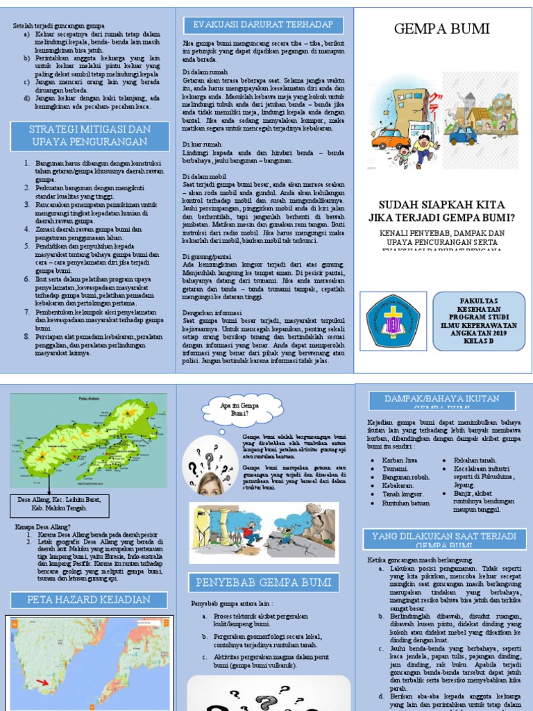 Strategi Mitigasi Gempa Bumi Efektif | PDF