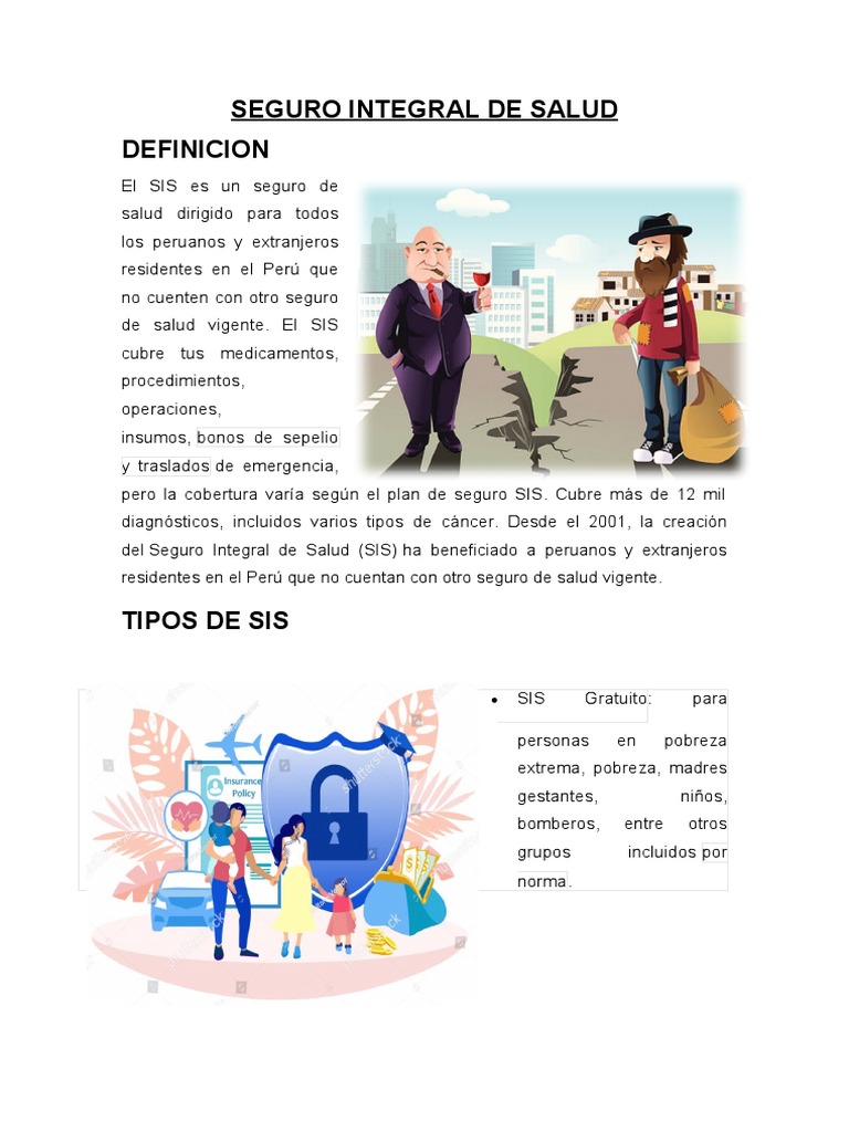 Seguro Integral de Salud | PDF