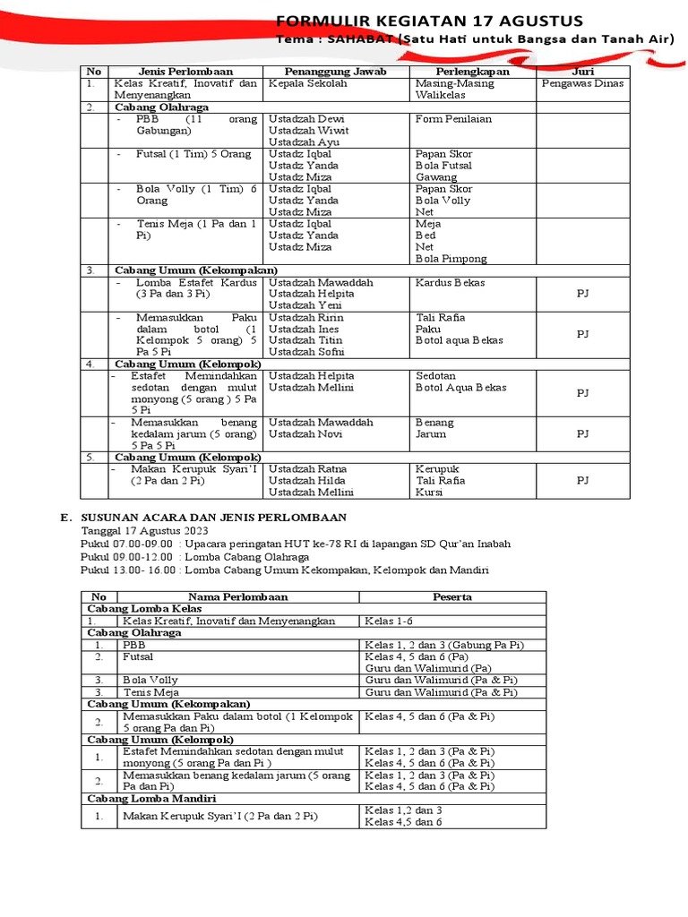 Blanko Pendaftaran | PDF