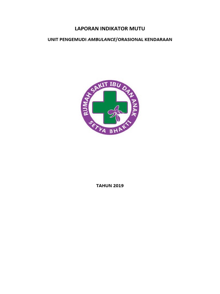 Laporan Indikator Mutu | PDF
