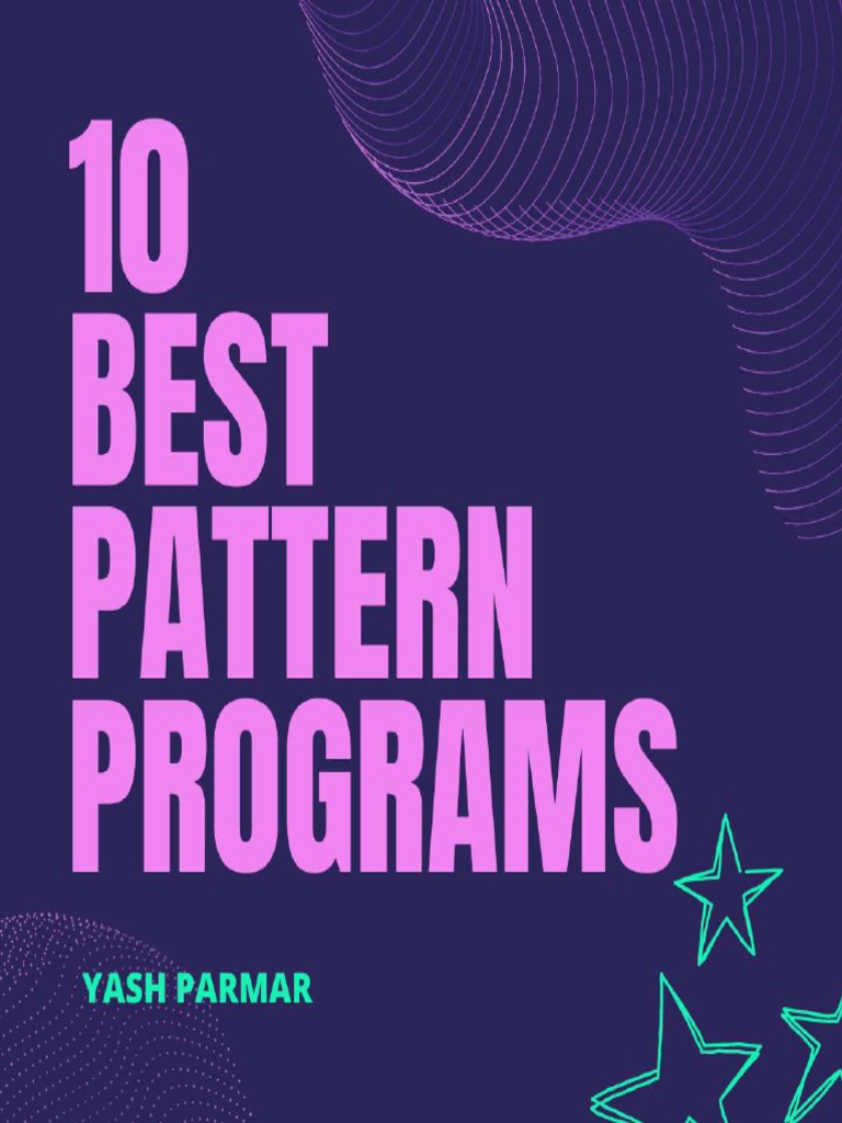 Pattern Programs | PDF