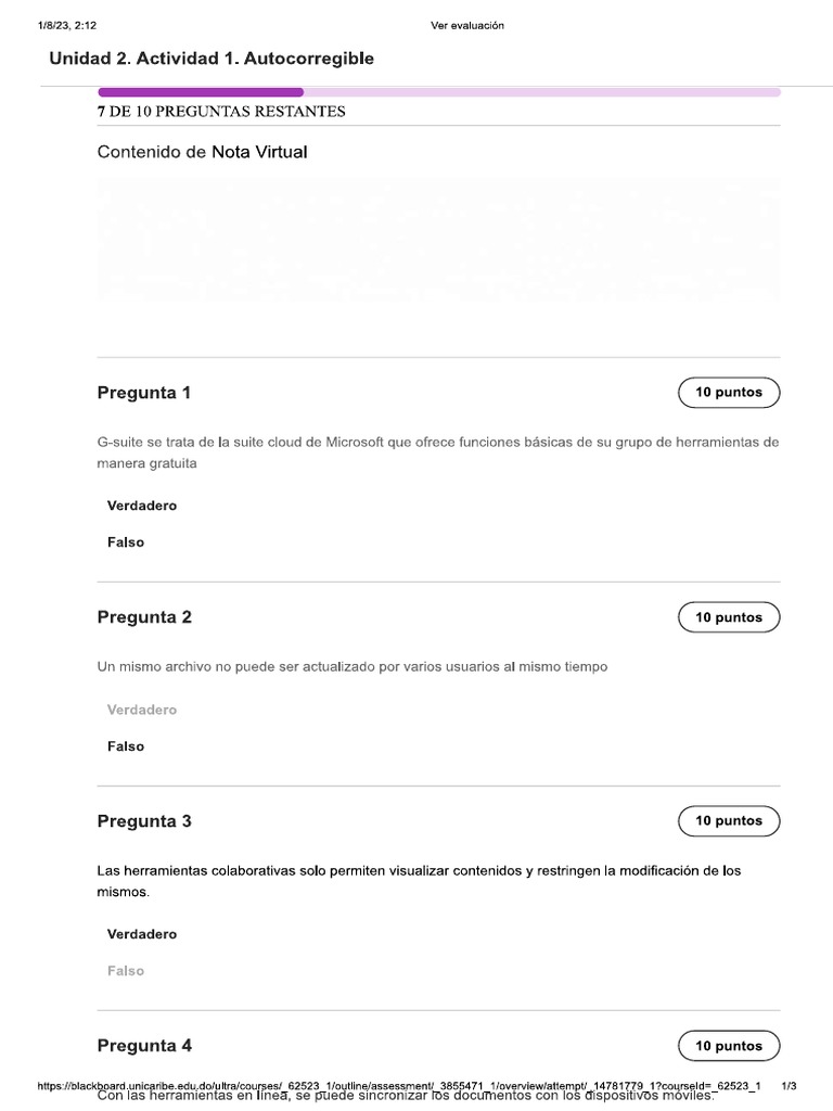 Unidad.2 Act 1. Autocorregibles | PDF