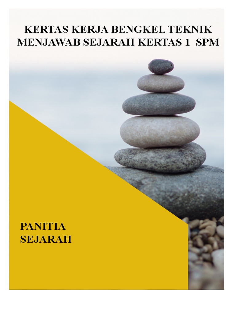 Kertas Kerja Bengkel Sejarah K1 | PDF