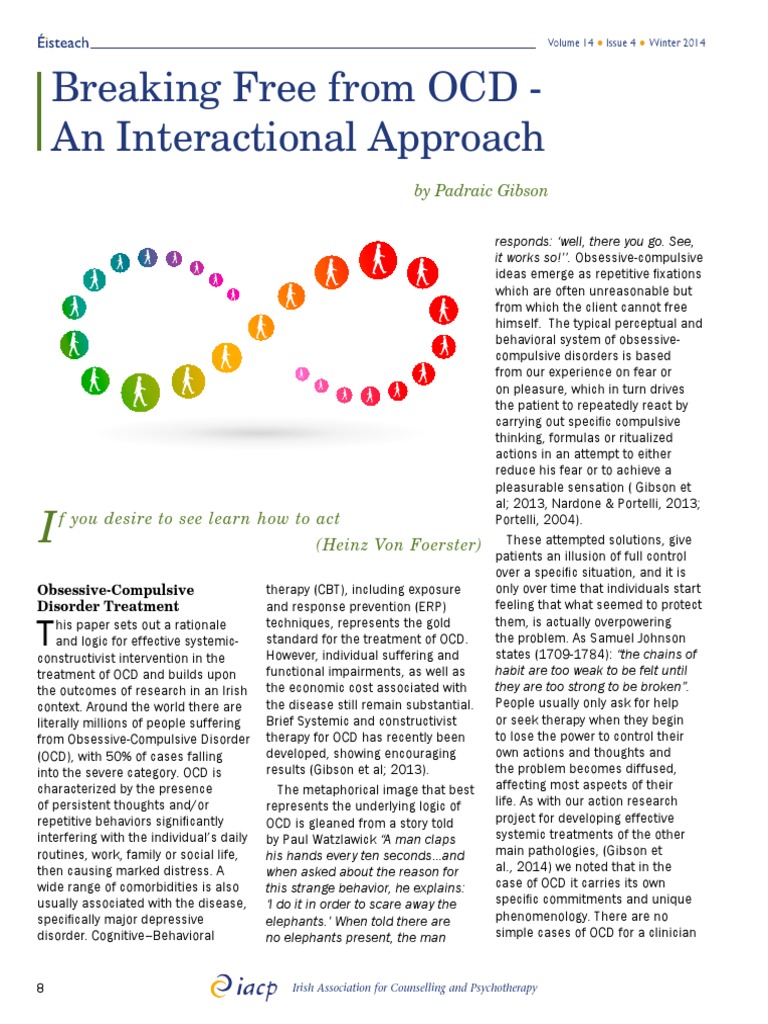 Breaking Free From OCD - An Interactional Approach by Padraic Gibson | PDF