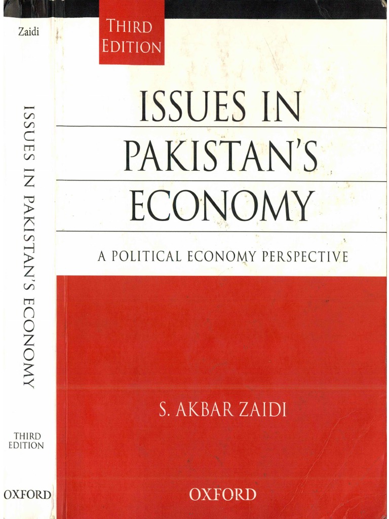 Issues in Pakistan Economy by Akbar Zaidi | PDF