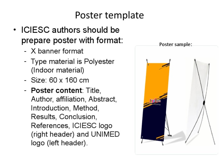 ICiesc Poster Template Guideline | PDF