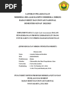 Rafli Adestia - Laporan Akhir Mahasiswa - MBKM BRIN - TTD | PDF