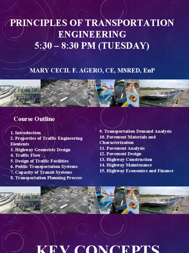 Principles of Transportation Engineering | PDF