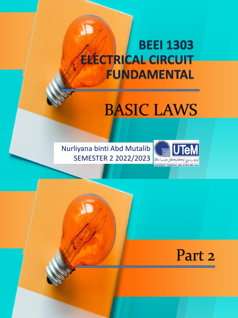 Chapter 2 Basic Laws Part 2 Pdf Science And Mathematics