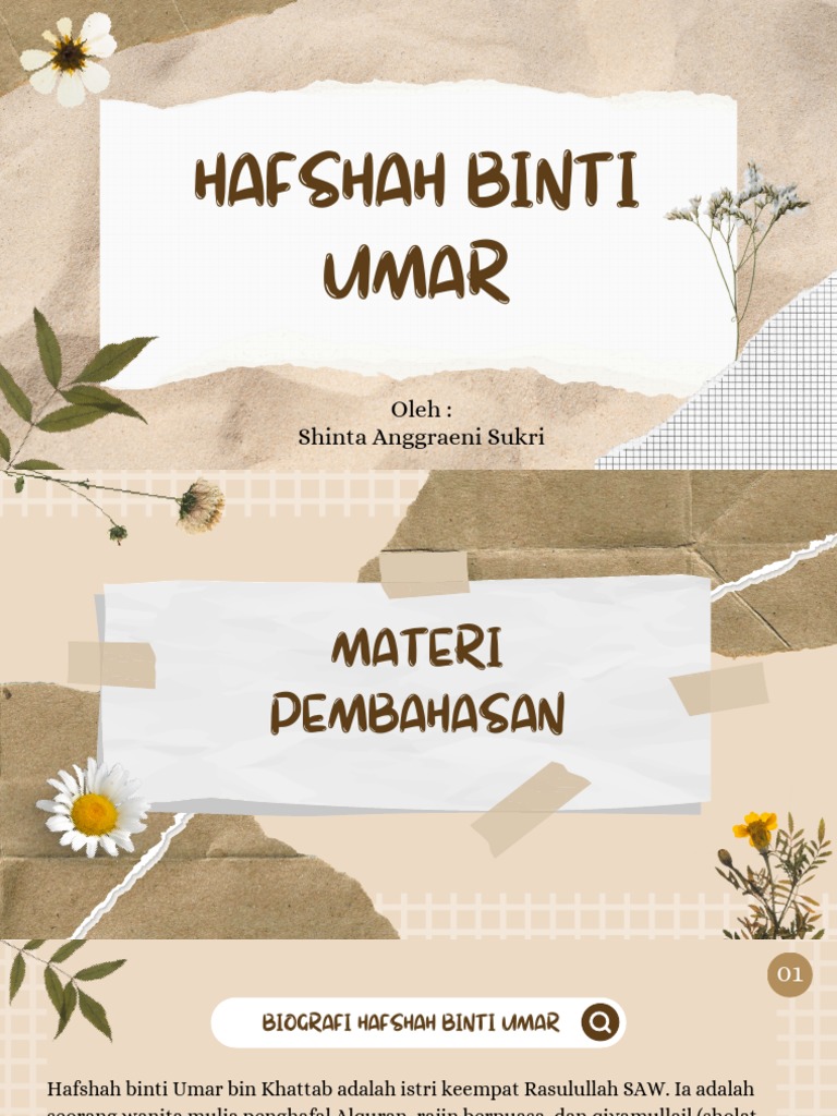 Hafsah Binti Umar | PDF | Sejarah | Agama & Spiritualitas