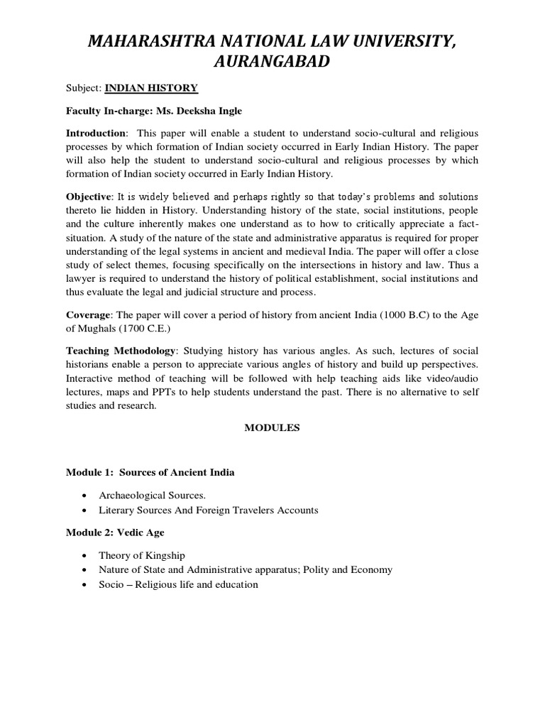 Indian History | PDF | Mughal Empire