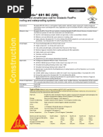 Sikalastic®-726 Balcony One Shot: Product Data Sheet | PDF | Humidity | Concrete