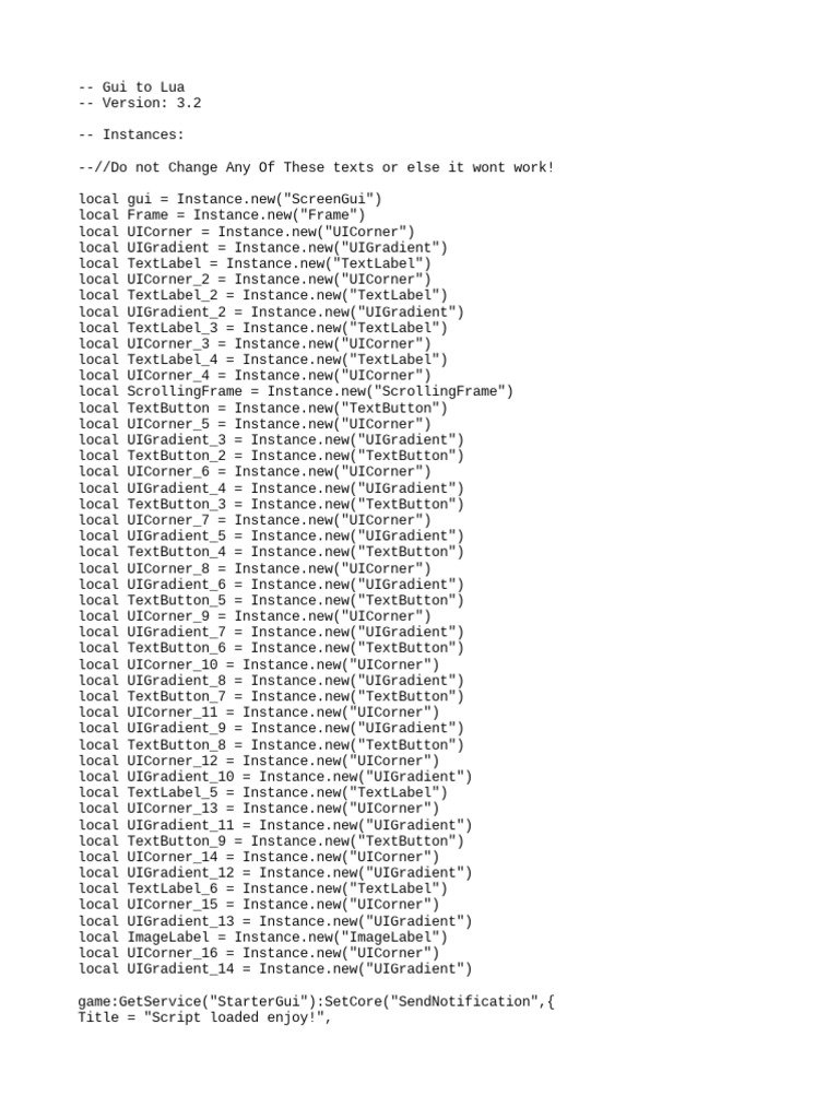 Free Gamepass - Lua | PDF