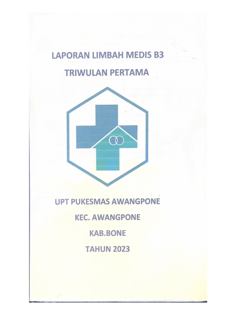 Laporan Limbah Medis B3 | PDF