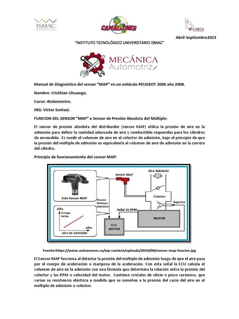 Manual Del Sensor Map | PDF