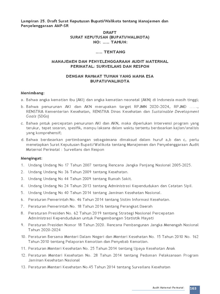 Contoh SK Amp-Sr | PDF