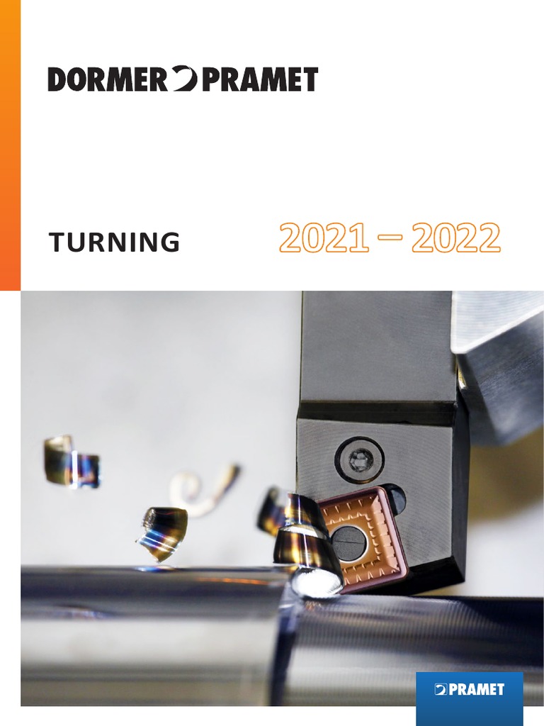 Dormer Pramet Turning Catalogue 2021 En | PDF