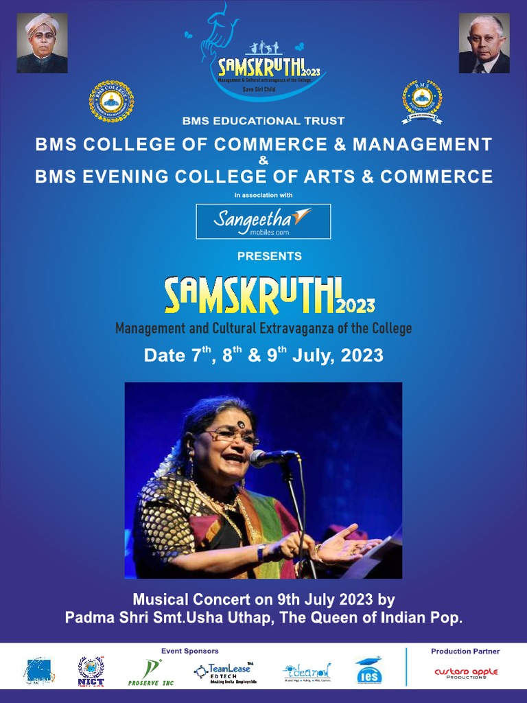 Samskruthi 2023 - Event Details | PDF