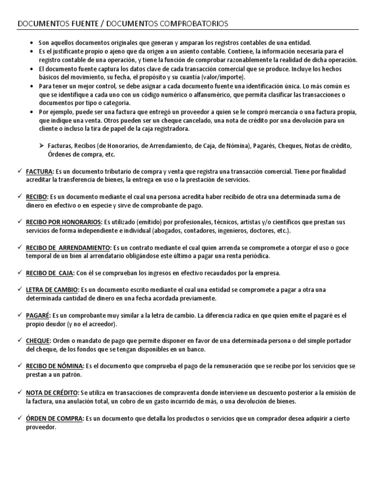 Documentos Fuente | PDF