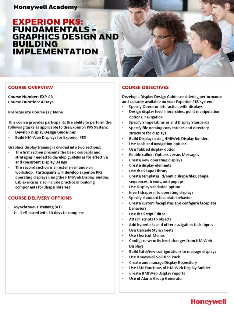 EXP 03 Experion PKS Fundamentals Graphics Design and Building ...