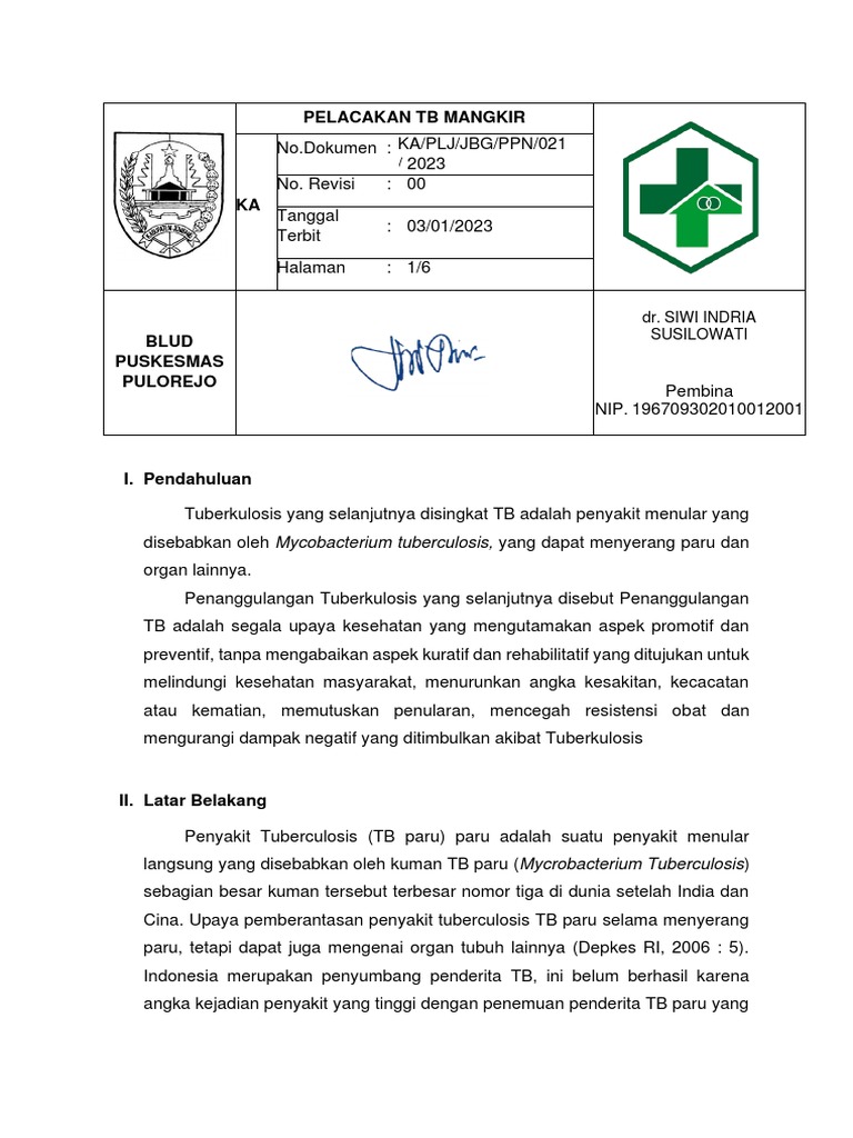 Kak Surveilans TB | PDF
