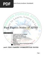 English AFNS Past Papers | PDF | Linguistic Morphology | Vocabulary