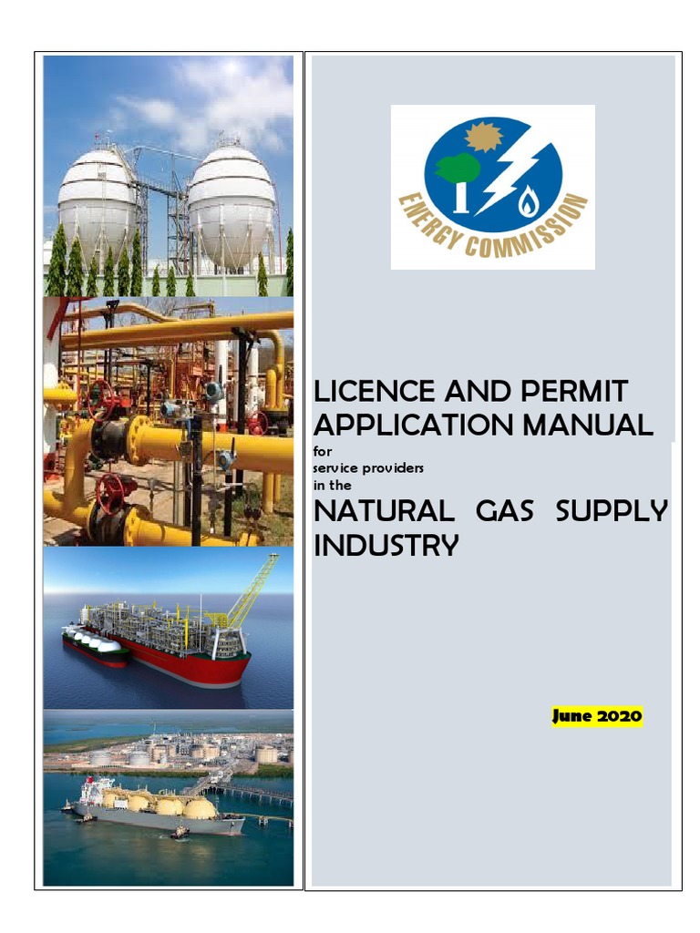 Natural Gas Supply License Manual | PDF
