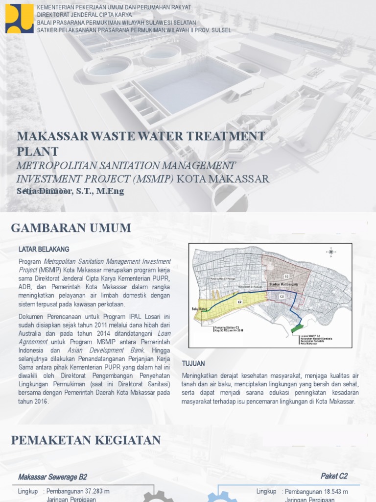 Makassar WWTP B1: Proyek MBBR 2023 | PDF | Griya & Taman | Sains ...