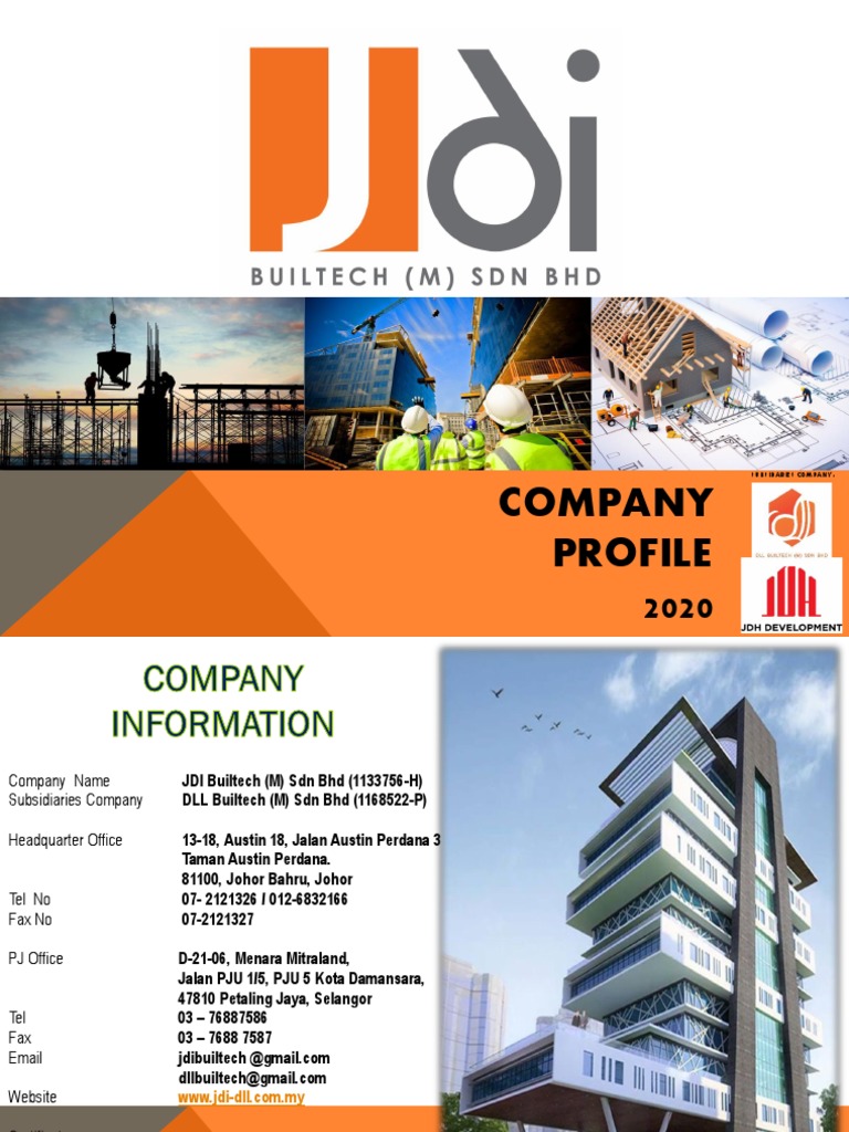 19G02 - Company Profile JDI Builtech (M) SDN Bhd-R10 | PDF