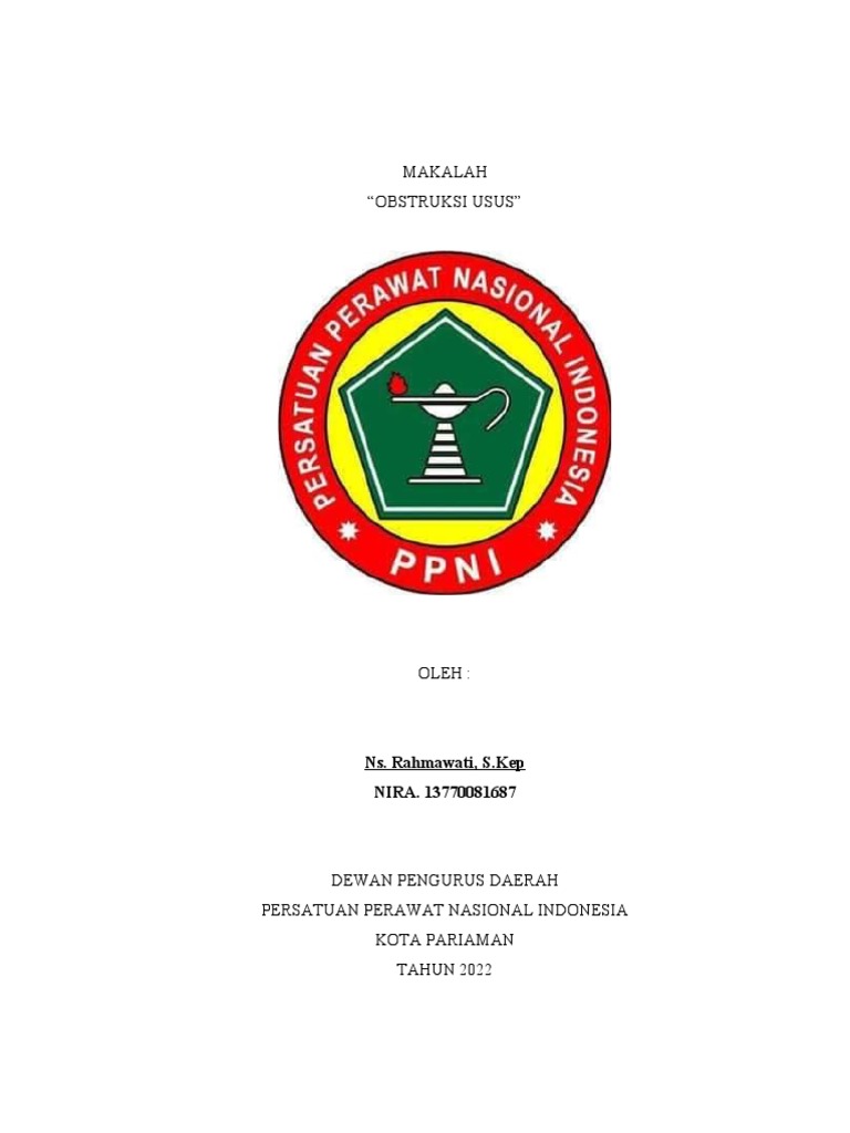 ASKEP Obstruksi Usus | PDF