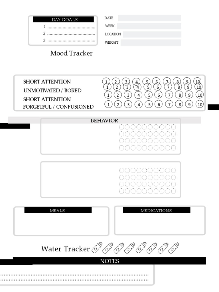 Adhd Tracker | PDF