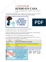 Actividades Didácticas de Lavado de Manos | PDF | Lavado de manos | Higiene