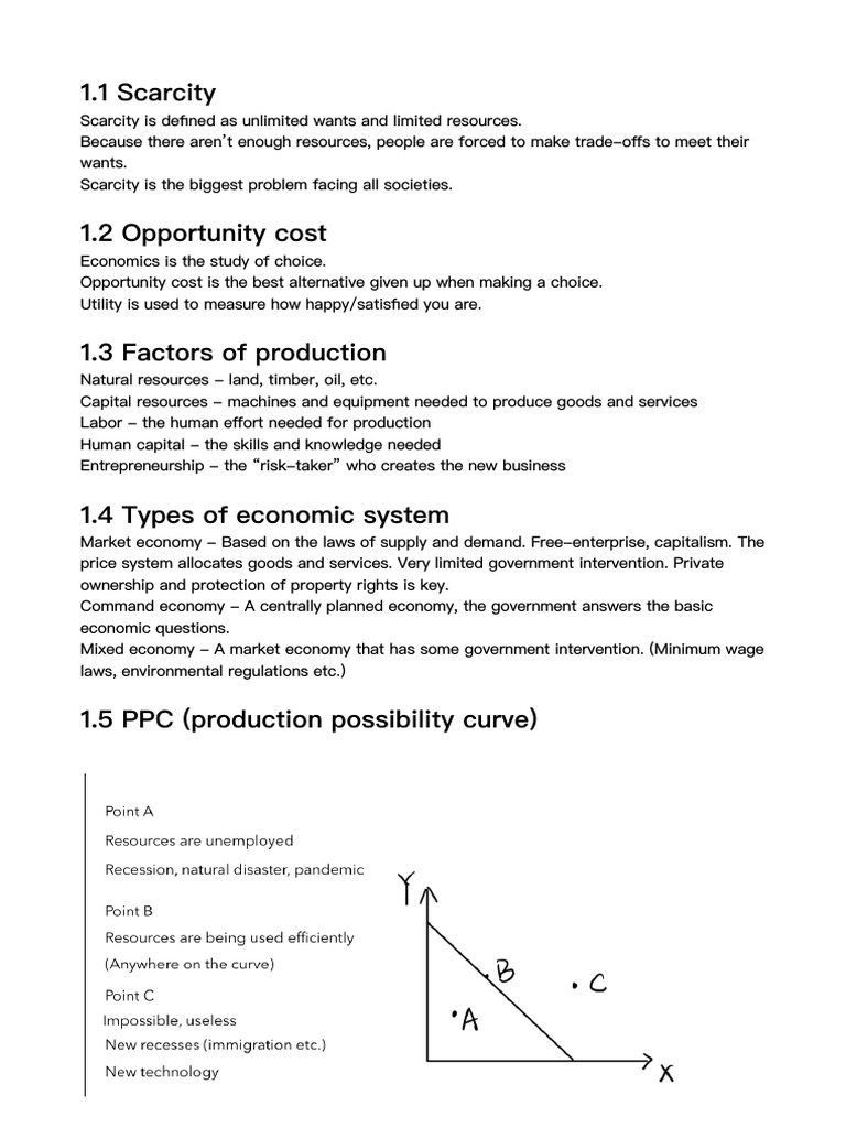 AP Macroeconomics: Key Concepts Summary | PDF | Economic Equilibrium | Demand