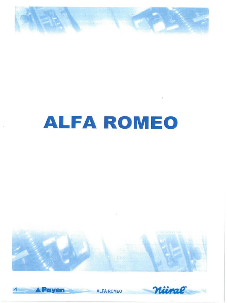 Alfa Romeo | PDF