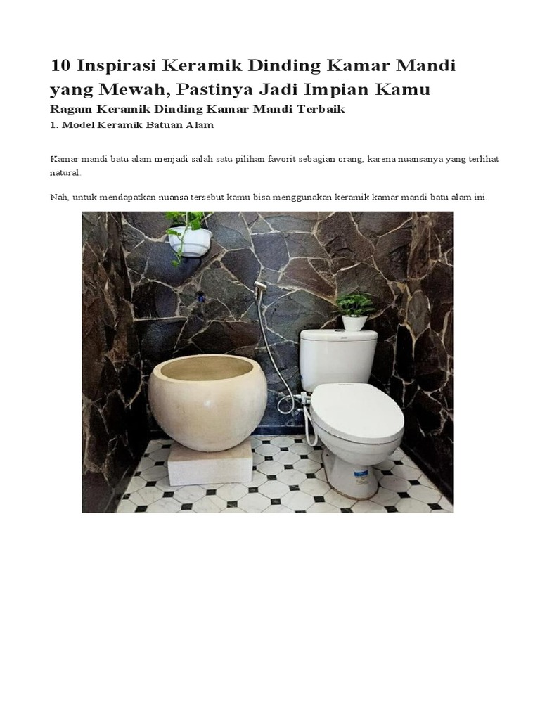 10 Insfirasi Keramik | PDF