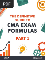 Cma Part 1 | PDF