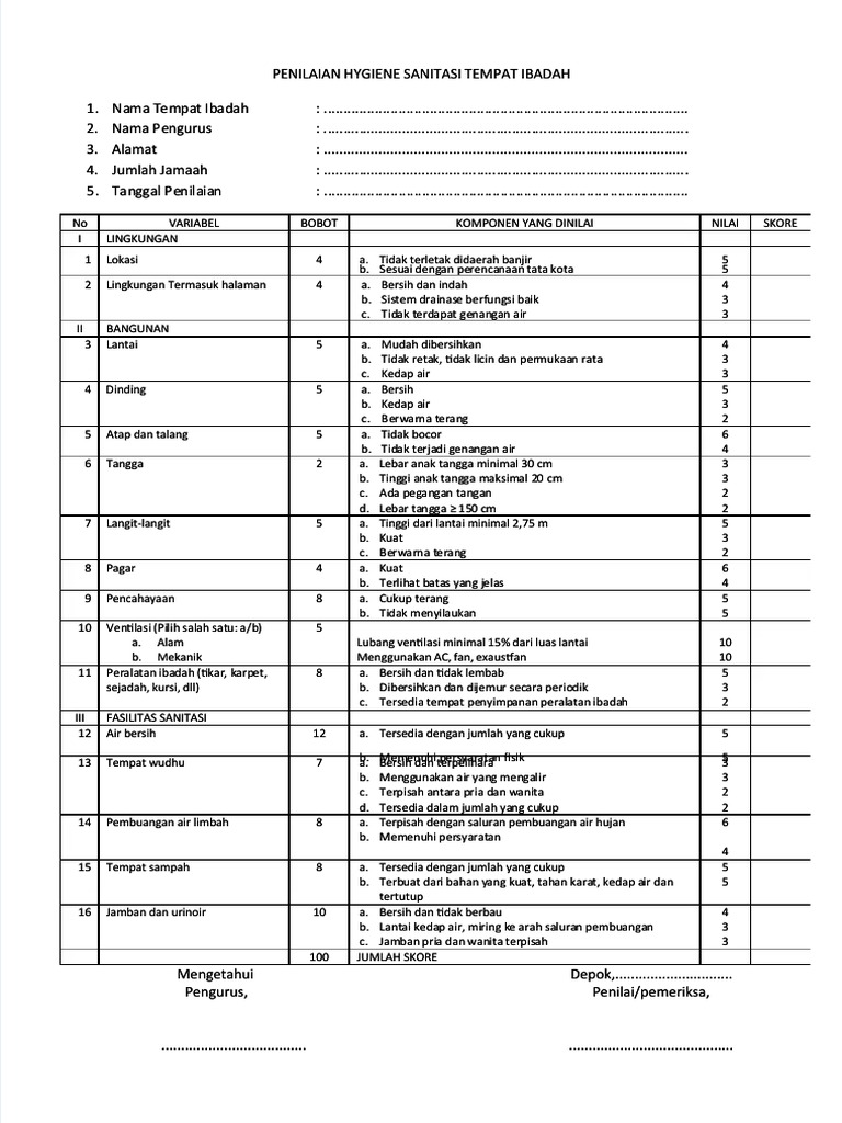 PDF Form Ikl Masjid Mushola - Compress | PDF