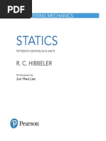 Engineering Mechanics: Statics, Si Units, 15Th Edition Russell Hibbeler ...
