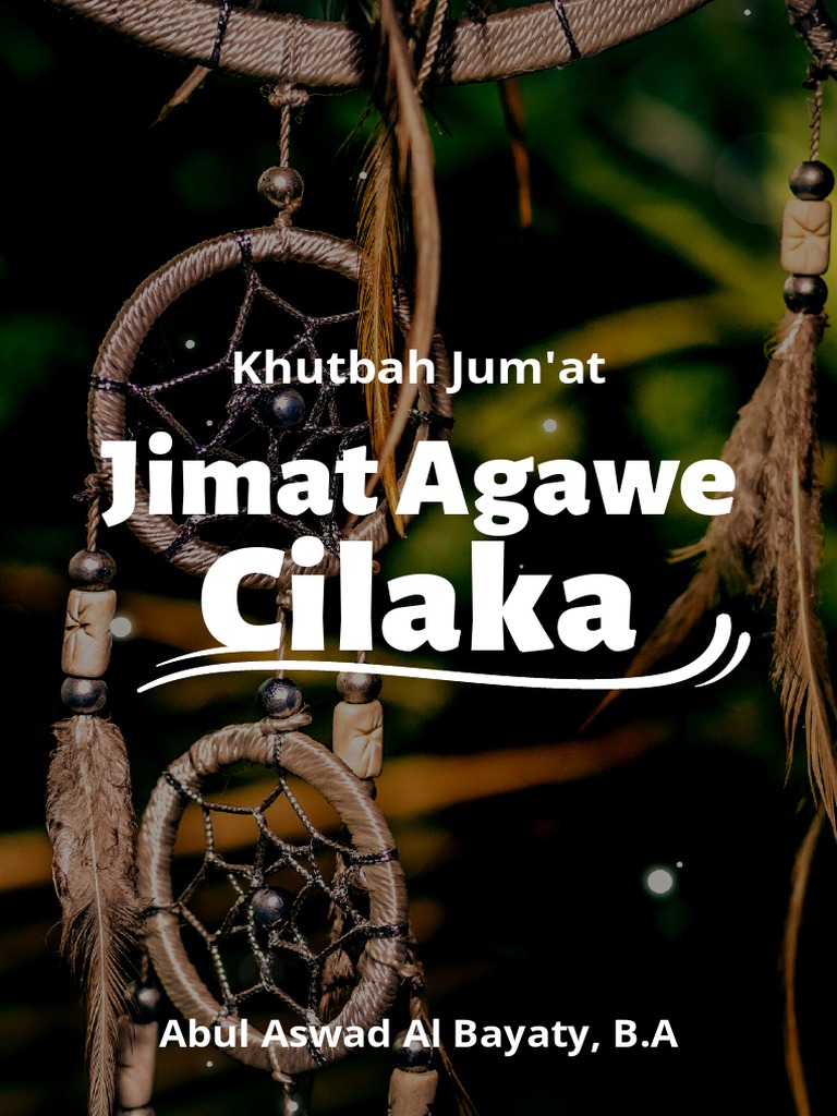 Khutbah Jumat Jawa Jimat Agawe Cilaka | PDF