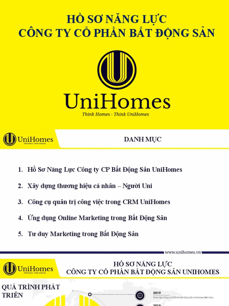 ĐÀO T O Đ I NGŨ UNIHOMES 2020 - File Đang Dùng | PDF