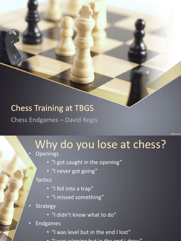 TBGS Training Endgames DR | PDF | Chess | Abstract Strategy Games